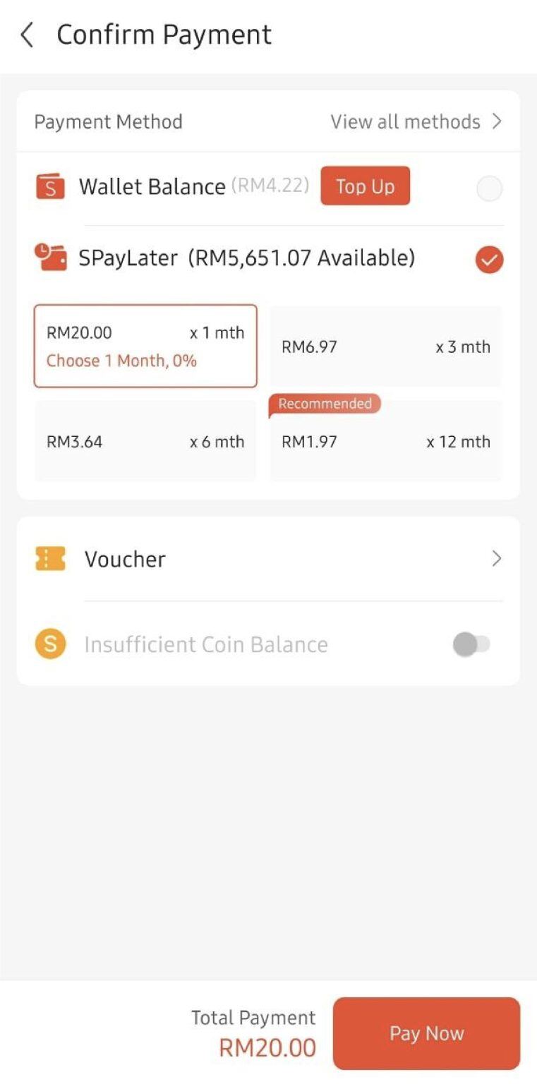 ShopeePay & SPayLater